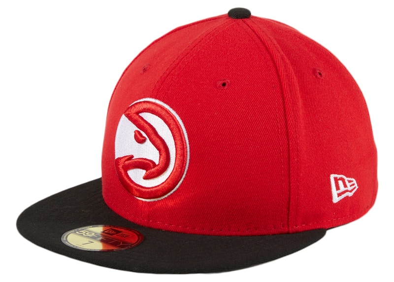 New Era Atlanta Hawks 59Fifty Fitted Hat Red/Black - FW21 - US