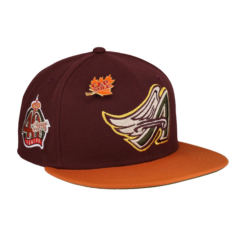 New Era California Angels Capsule Fall 2.0 40th Season Fitted Hat ...