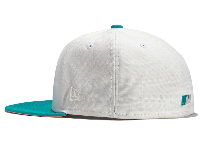 New Era Cincinnati Reds Monaco 2002 Stadium Patch Hat Club Exclusive 59Fifty Fitted Hat Stone ...