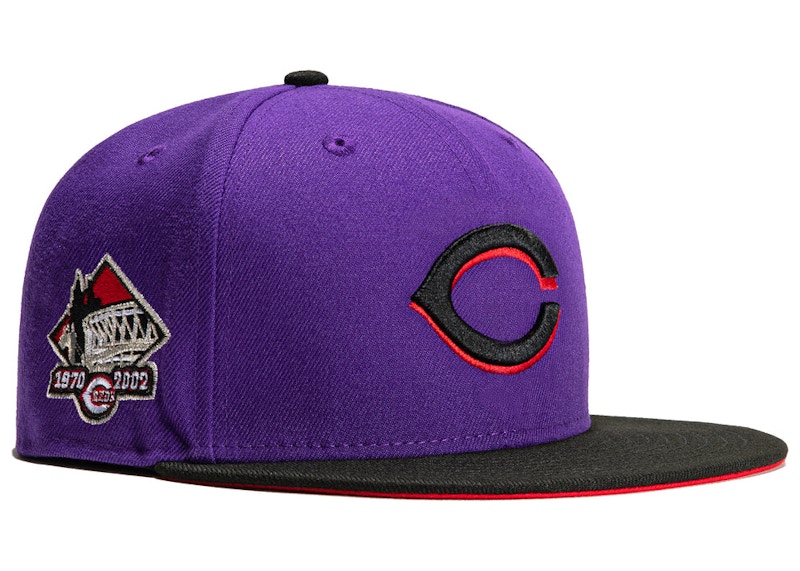 New Era Cincinnati Reds T-Dot Riverfront Stadium Patch Hat Club ...