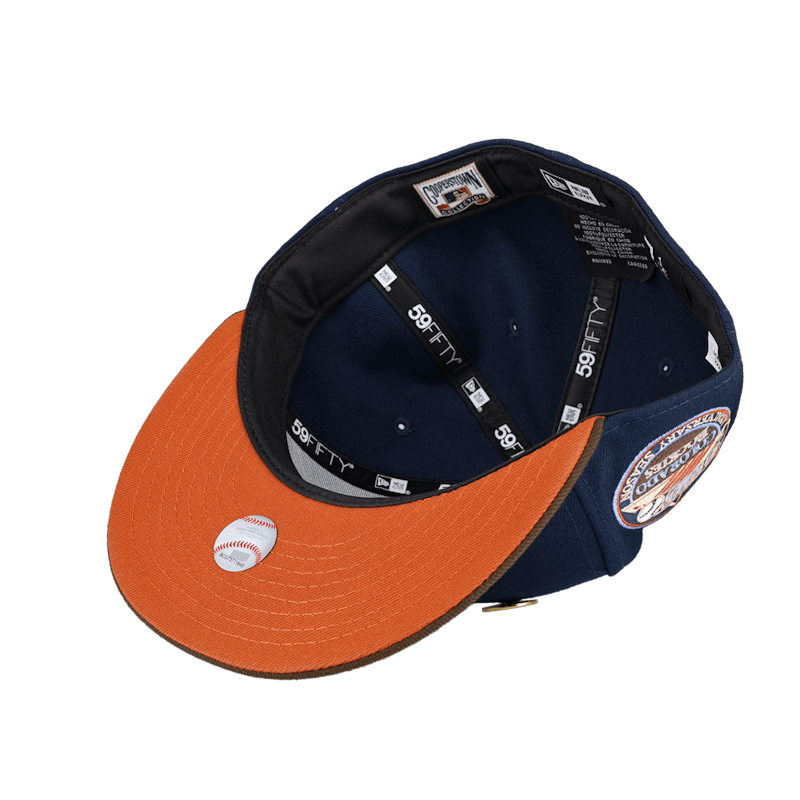 New Era Colorado Rockies Capsule Navy Nitro 10 Year Patch Fitted Hat ...