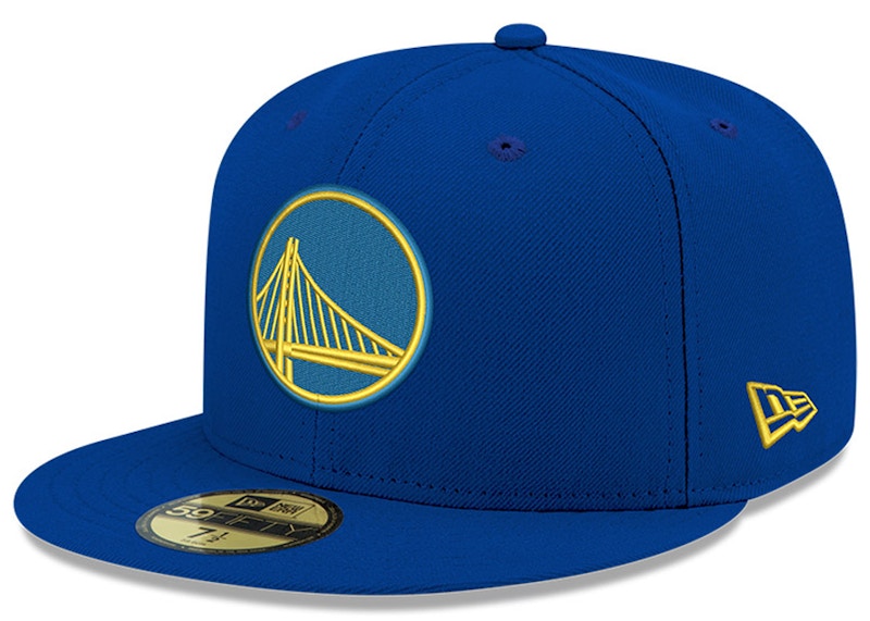 New Era Golden State Warriors OTC 59Fifty Fitted Hat Royal Blue - FW21 ...
