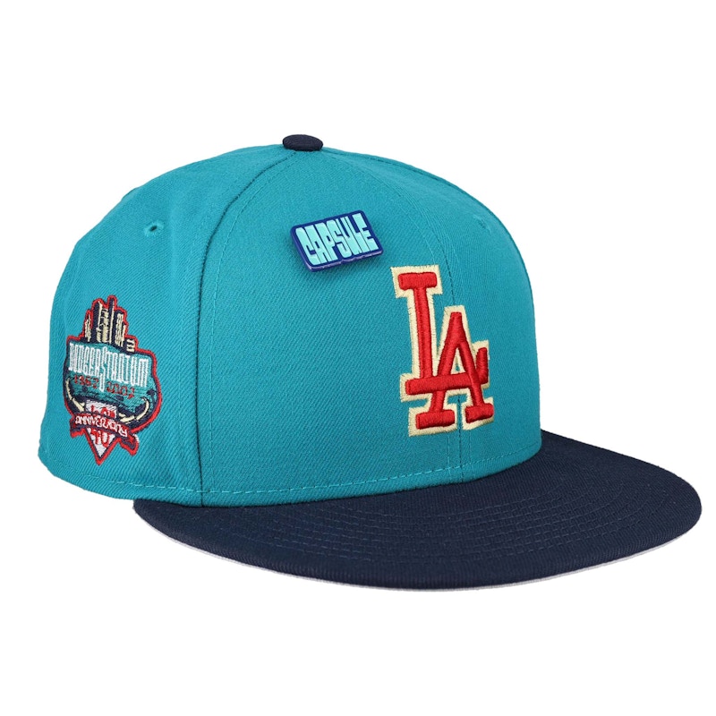 New Era Los Angeles Dodgers Capsule Teal Collection 40th Anniversary ...