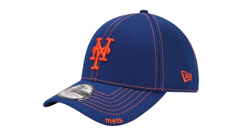 New Era MLB New York Mets Neo Fitted Baseball Cap Blue Men's - US