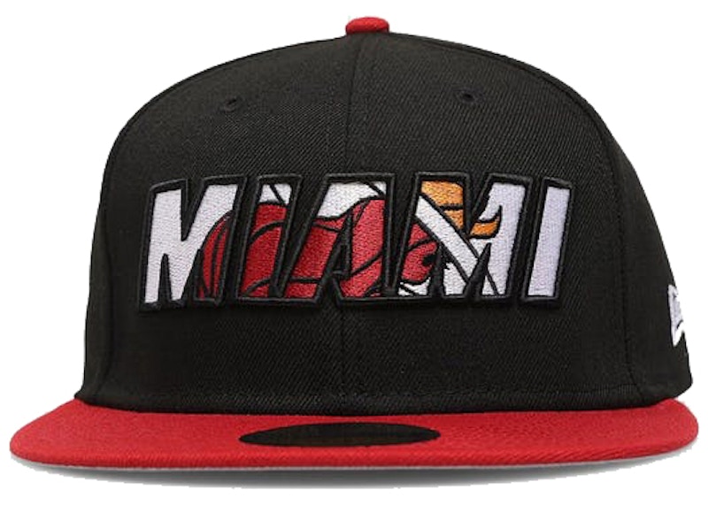 New Era Miami Heat NBA '21 Draft 59Fifty Fitted Hat Black Men's - FW21 - US