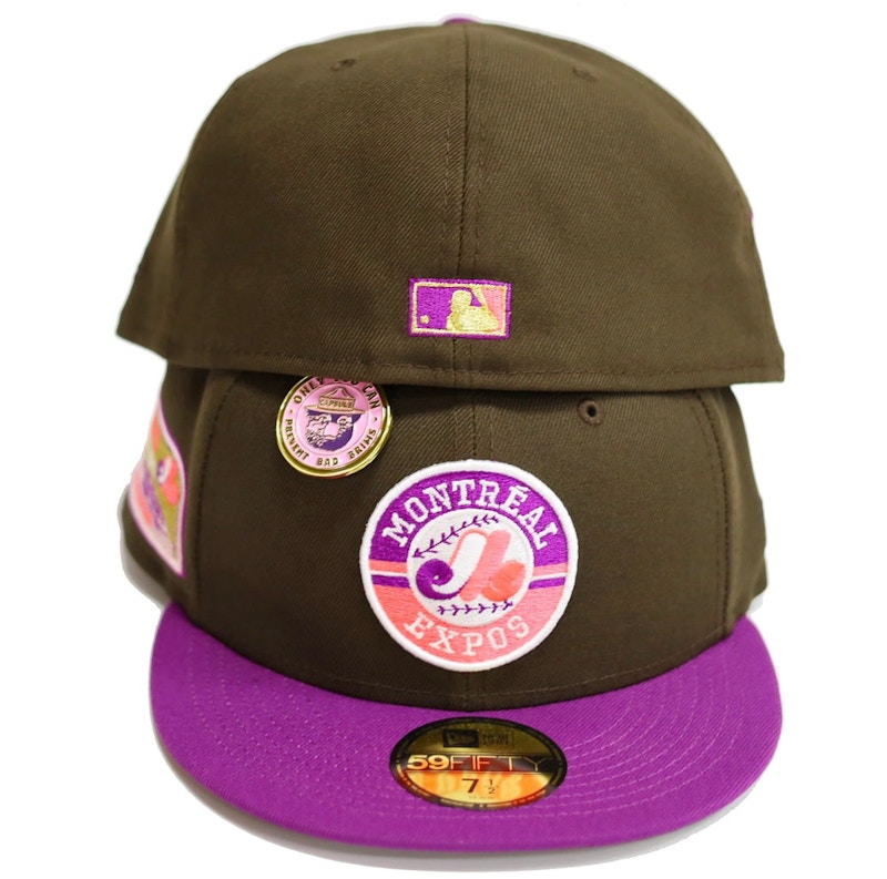 New Era Montreal Expos No Bad Brims 2.0 Olympic Stadium Capsule Hats ...