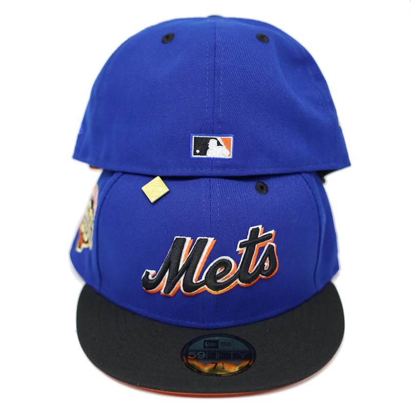 New Era New York Mets 50th Anniversary Patch Capsule Hats Exclusive ...