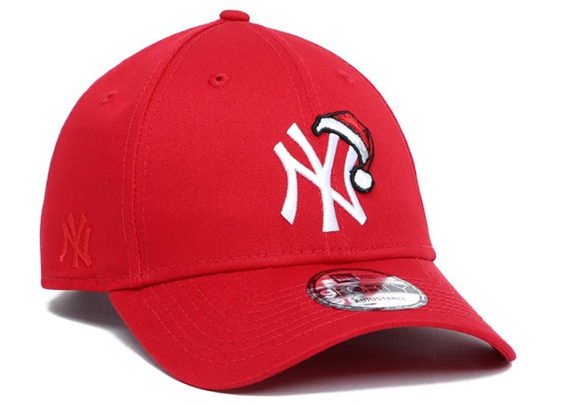 New Era New York Yankees MLB Christmas 9Forty Cap Scarlet Men's - FW21 - US