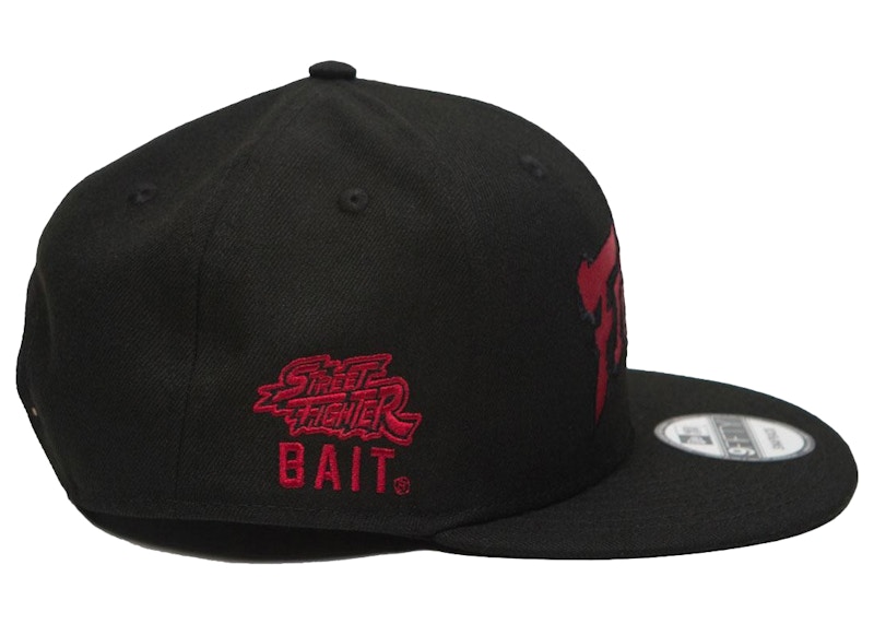 New Era x BAIT x Street Fighter Snapback Cap Black Men's - US