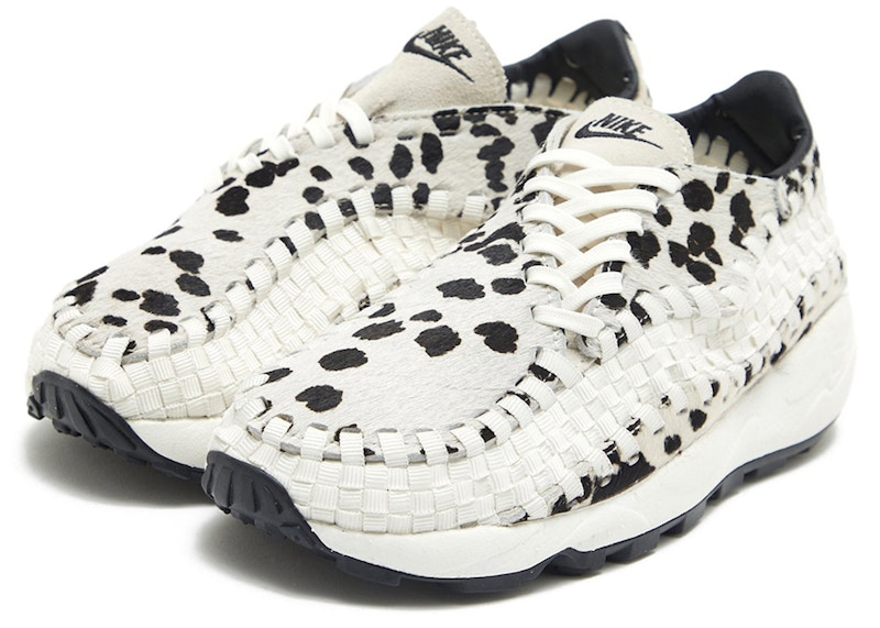 Nike Air Footscape Woven PRM White Cow Print (Women's) - FB1959-102 - ES