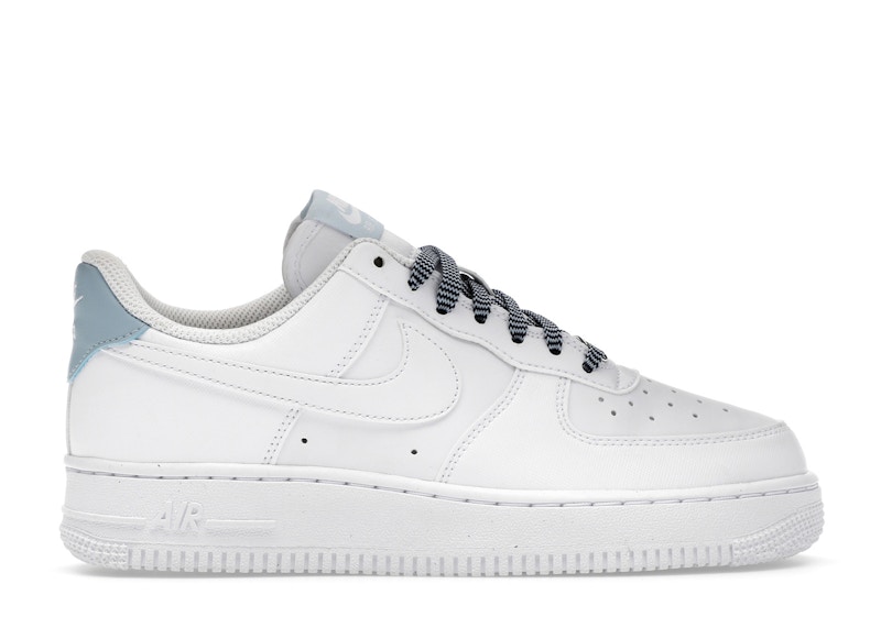Nike Air Force 1 Low '07 White Light Armory Blue (Women's) - IB7167-101 ...