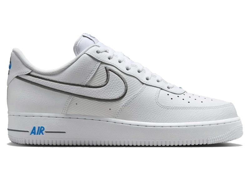 Nike Air Force 1 Low Cool Grey Photo Blue Men's - IB7677-100 - US