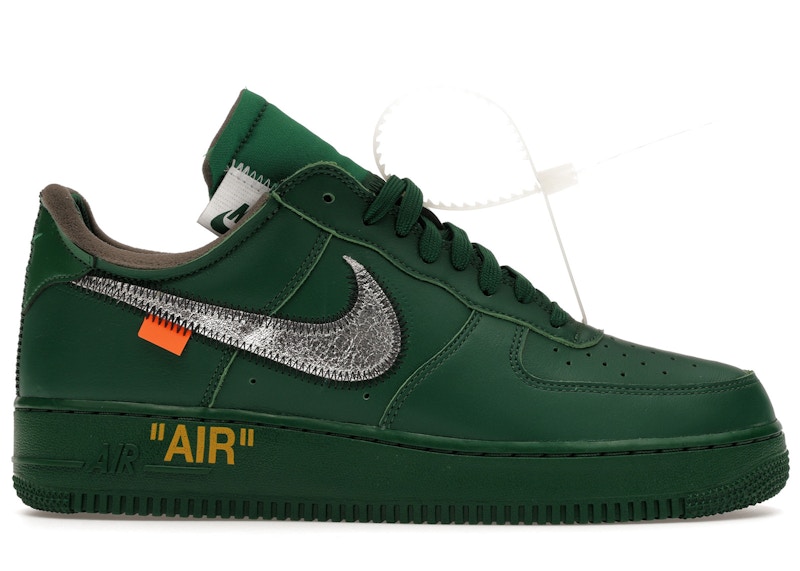 Nike Air Force 1 Low Virgil Abloh Archives Codes Pine Green Men's ...