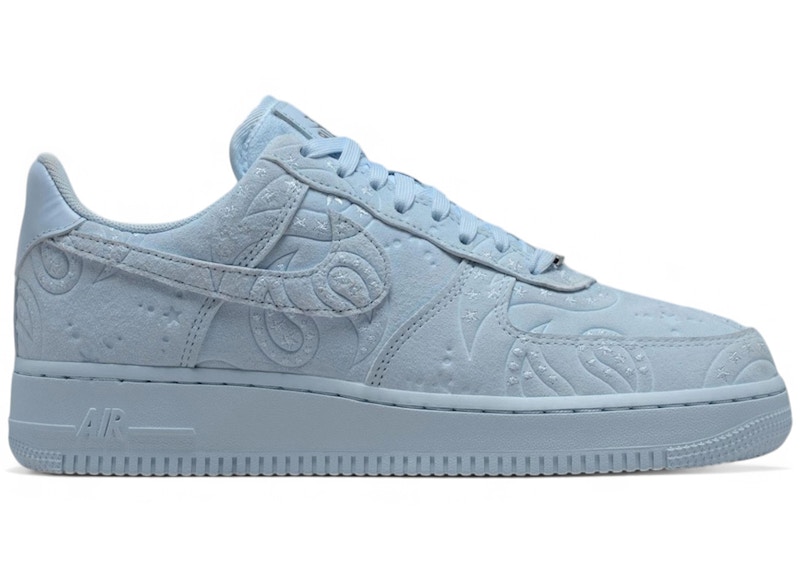 Nike Air Force 1 Low '07 PRM Paisley Hydrogen Blue (Women's) - IO1259 ...