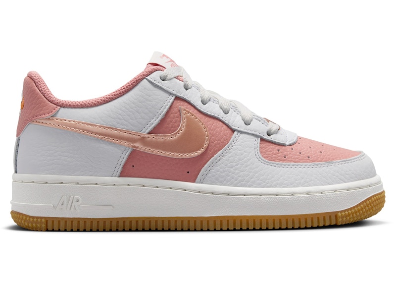 Nike Air Force 1 Low Rust Pink Metallic Red Bronze (GS) - IQ0213-685 - US