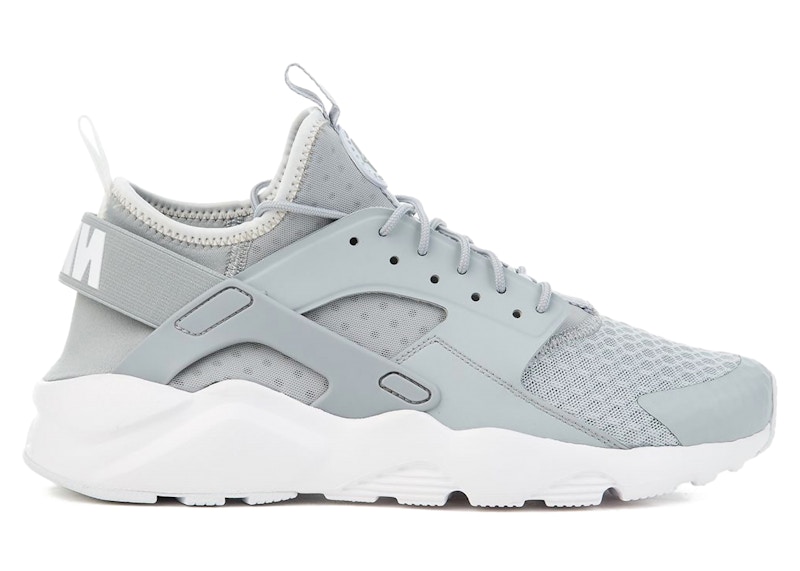 Nike Air Huarache Run Ultra Wolf Grey White Men's - 819685-007 - US