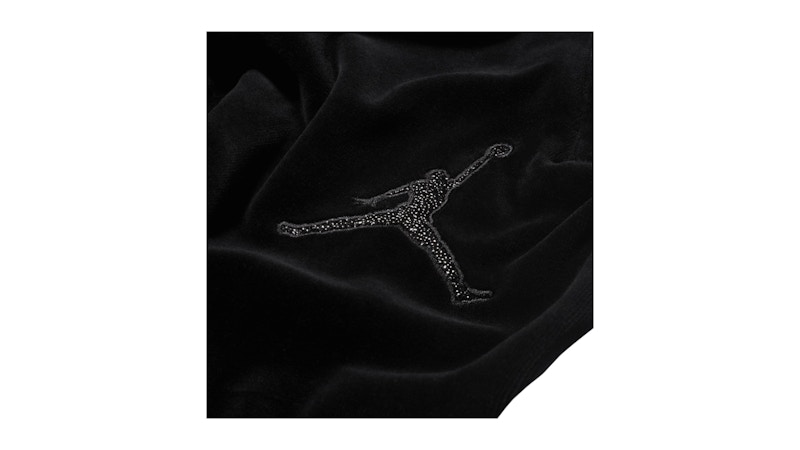 Nike Air Jordan x OVO Velour Sweatpant Black Men's - FW16 - US
