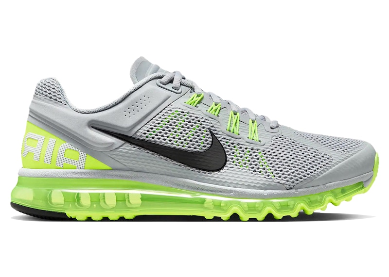 Nike Air Max 2013 Wolf Grey Volt Black Men s HF3660 003 US