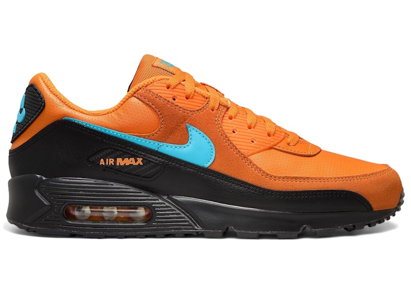 Nike Air Max 90 Mandarin Blue Fury Men's - IF0670-800 - US