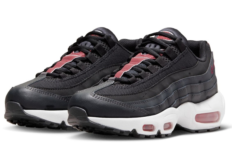 Nike Air Max 95 Recraft Anthracite Team Red (GS) Kids' - CJ3906-015 - US