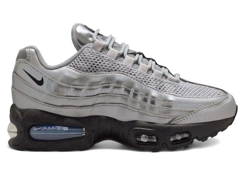 Nike Air Max 95 SE Big Bubble Total 90 Metallic Silver Men's - IB6830 ...