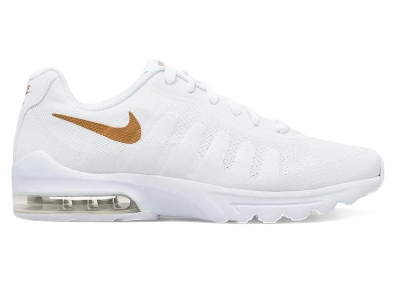 Nike Air Max Invigor White Metallic Gold (GS) - 749572-100 - US