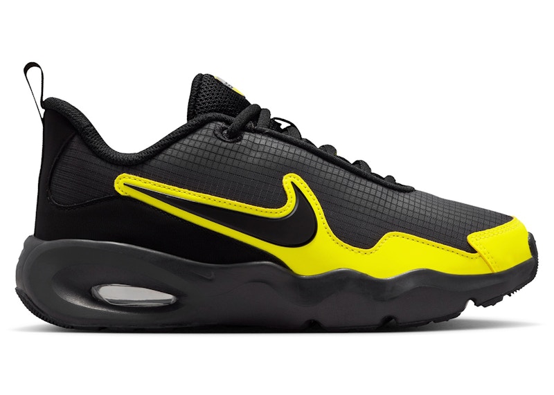 Nike Air Max Nova Black Sonic Yellow (GS) - FN4446-009 - US