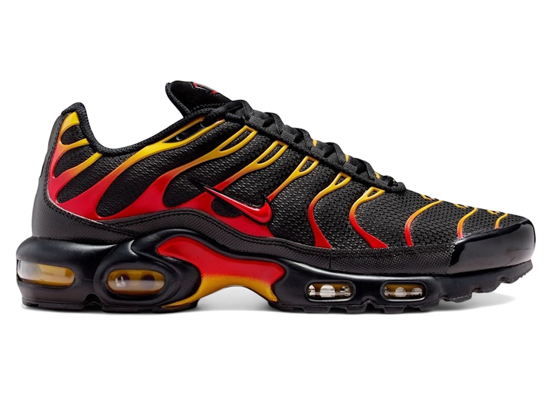 Nike Air Max Plus Black University Gold Red Men's - DM0032-030 - US