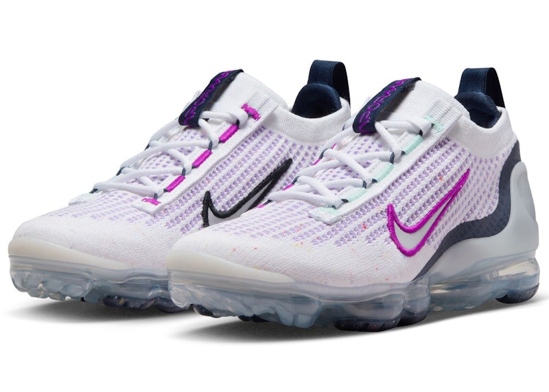 Nike Air VaporMax 2021 FK Violet Frost Midnight Navy (GS) Kids ...