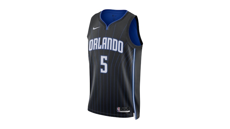 Nike Dri-Fit Orlando Magic Paolo Banchero 22/23 Jersey Black Men's - US