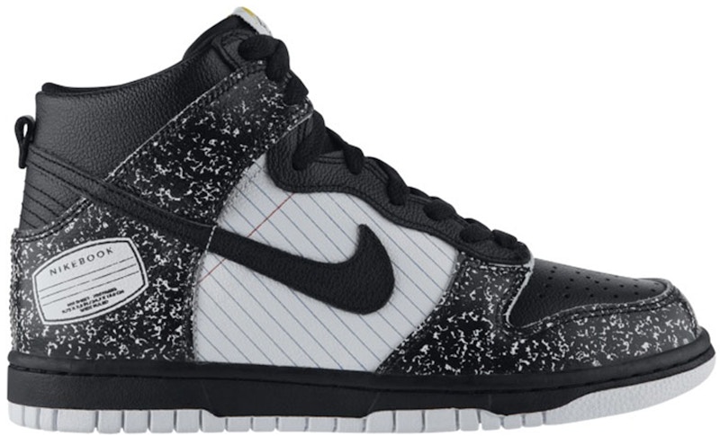 Nike Dunk High Back to School Notebook (GS) - 715775-001 - GB
