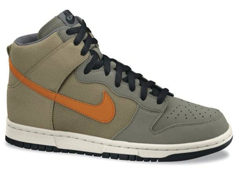 Nike Dunk High Premium Classic Olive Mandarin Men's - 317892-381 - US