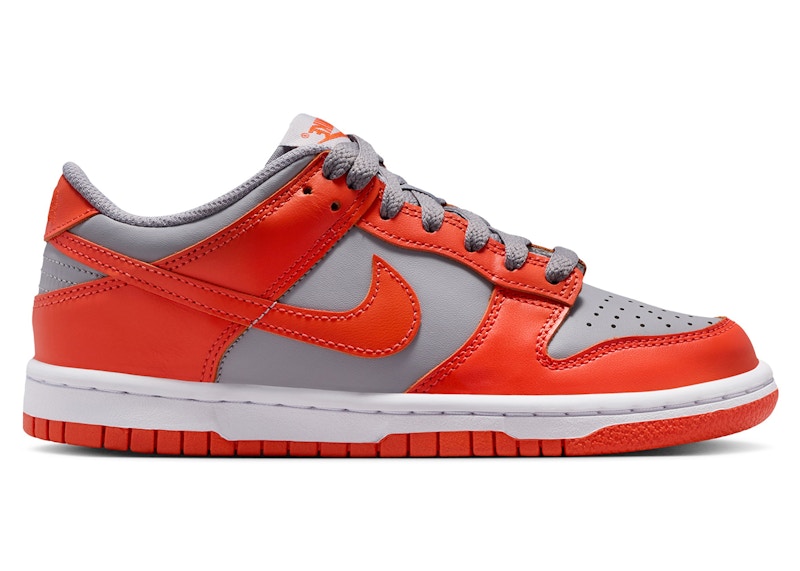 Nike Dunk Low Cement Grey Team Orange (GS) - FB9109-011 - US