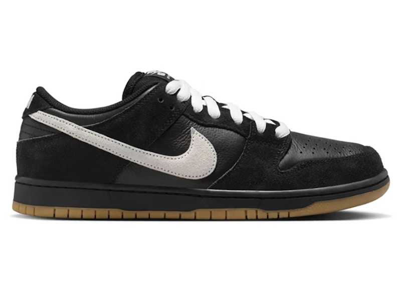 Nike Dunk Low Pro SB Black White Gum 男士 - HF3704-003 - TW