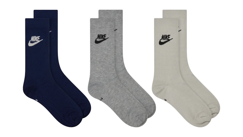 Nike Everyday Essential Socks (3 Pack) Multi Men's - FW24 - US
