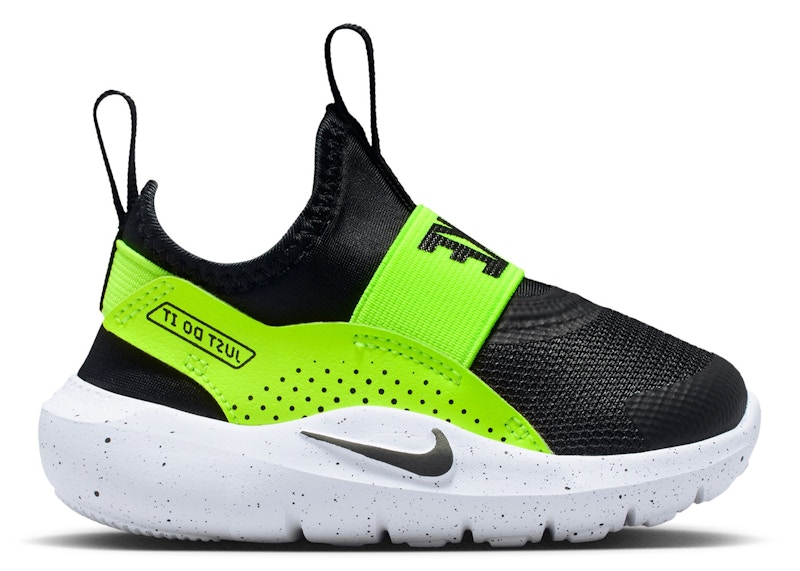 Nike Flex Runner 4 Black Volt White (TD) - IF2895-003 - US