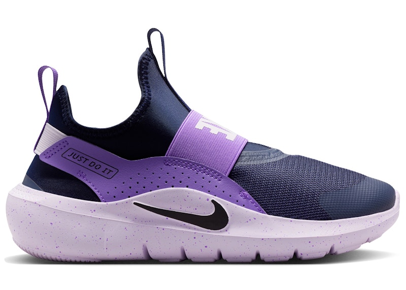 Nike Flex Runner 4 Blackened Blue Bright Violet (GS) - IF2893-406 - US