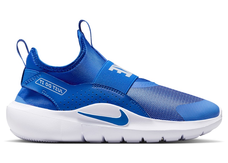 Nike Flex Runner 4 Comet Blue Football Grey White Game Royal (GS ...