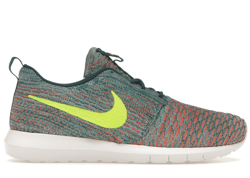 Nike Flyknit Roshe Run Mineral Teal Men's - 677243-300 - US