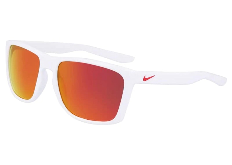 Nike Fortune M Sunglasses White/Grey/Red Mirror Men's - SS24 - US