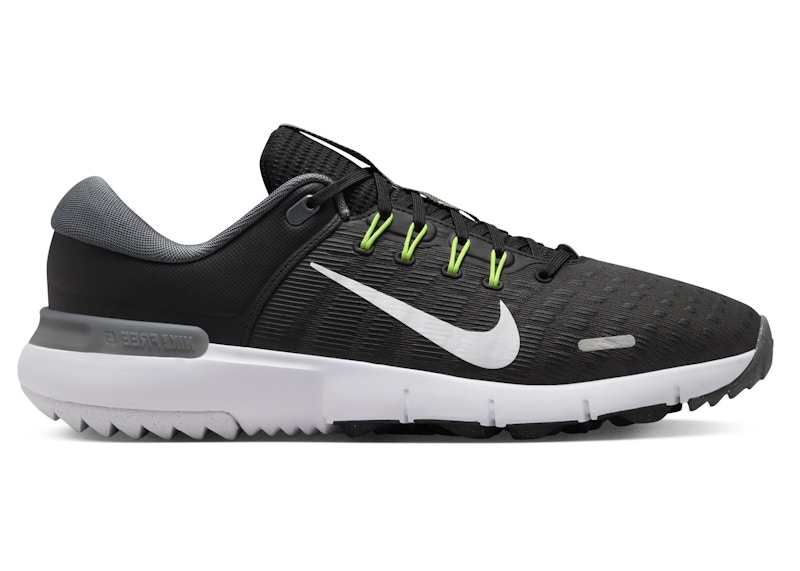 Nike Free Golf Next Nature Black Iron Grey Volt White Men's - FN0332 ...
