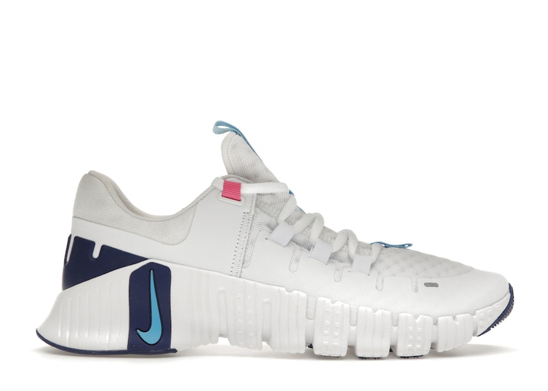 Nike Free Metcon 5 White Aquarius Blue (Women's) - DV3950-103 - US