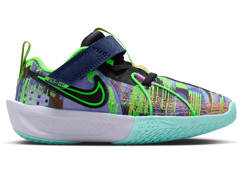 Nike GT Cut 3 Hyper Violet Green Strike (PS) - HV2244-400 - US