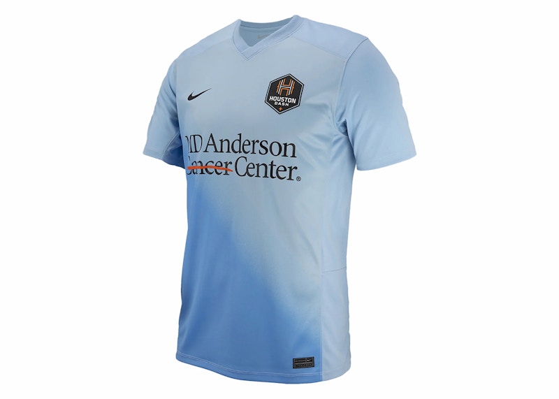 Nike Houston Dash 2024 Stadium Secondary Replica Jersey Psychic Blue ...