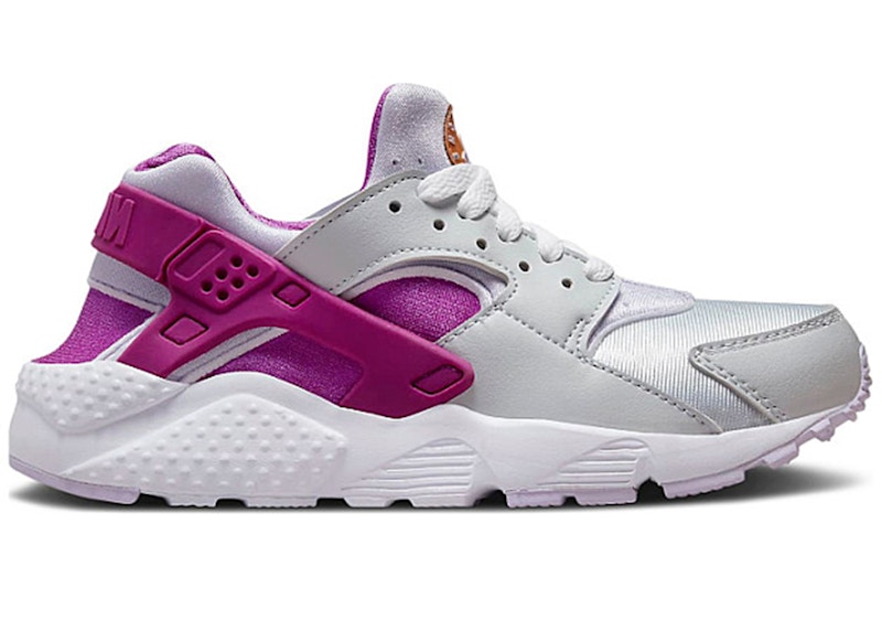 Nike Huarache Run Pure Platinum Violet Frost Metallic Copper (GS ...