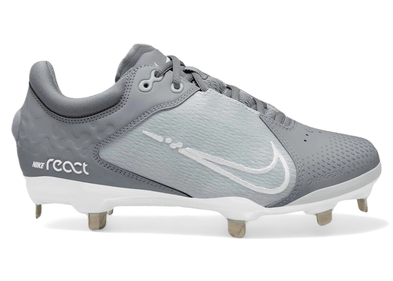 Nike Hyperdiamond 4 Elite Wolf Grey White (Women's) - CZ5917-012 - US