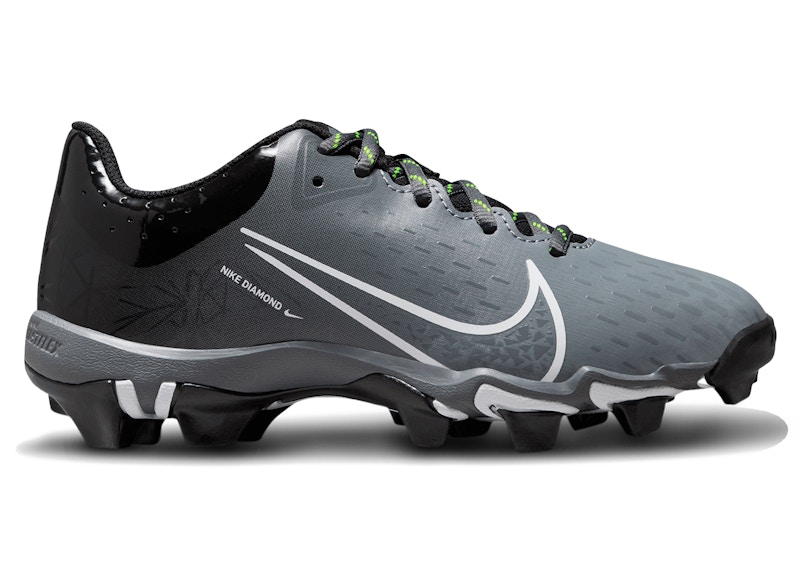 Nike Hyperdiamond 4 Keystone Black Cool Grey Volt (GS) - CZ5919-007 - US