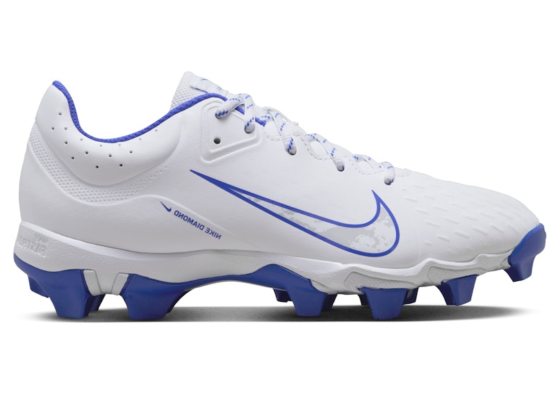 Nike Hyperdiamond 4 Keystone White Pure Platinum Hyper Royal (Women's ...