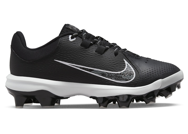 Nike Hyperdiamond 4 Pro MCS Black Pure Platinum White (Women's ...