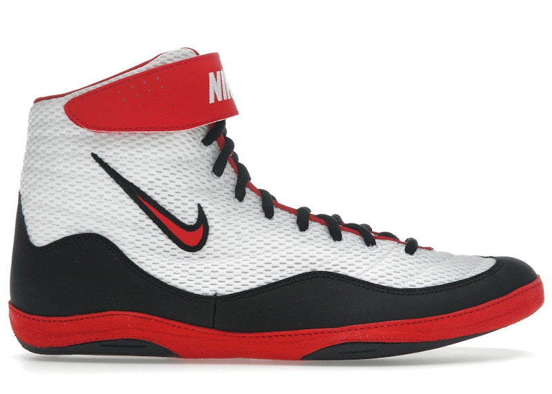Nike Inflict White Black University Red Men's - 325256-160 - US